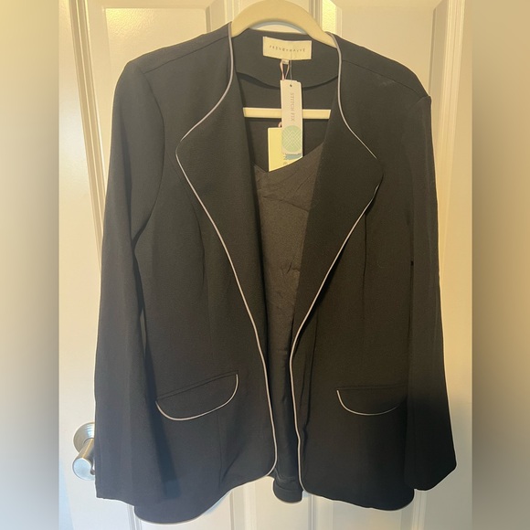 French Mauve | Jackets & Coats | French Mauve Stitch Fix Knit Blazer ...